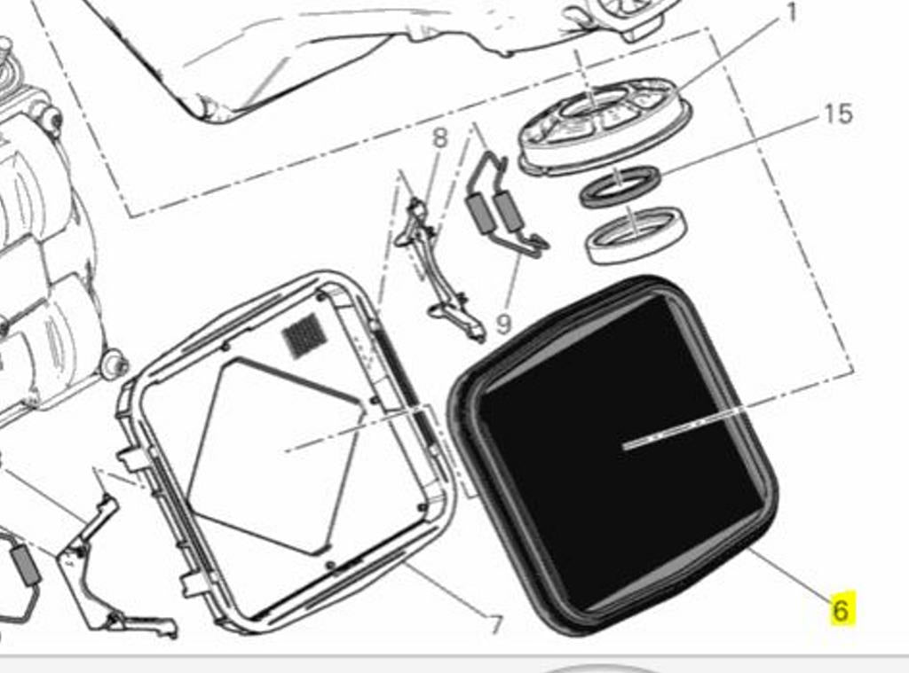 Ducati OEM Replacement Air Filter 899 1199 Panigale 42610341B – Koup's ...